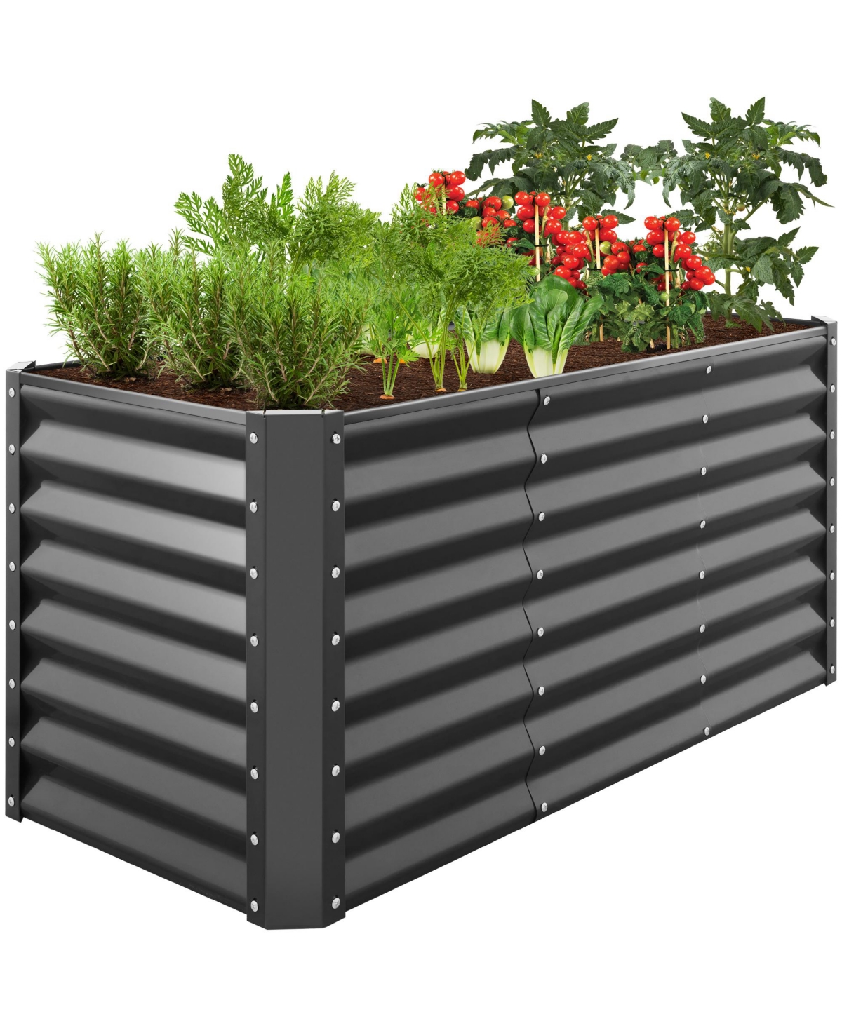 Click here for Best Choice Products 4x2x2ft Outdoor Metal Raised... prices