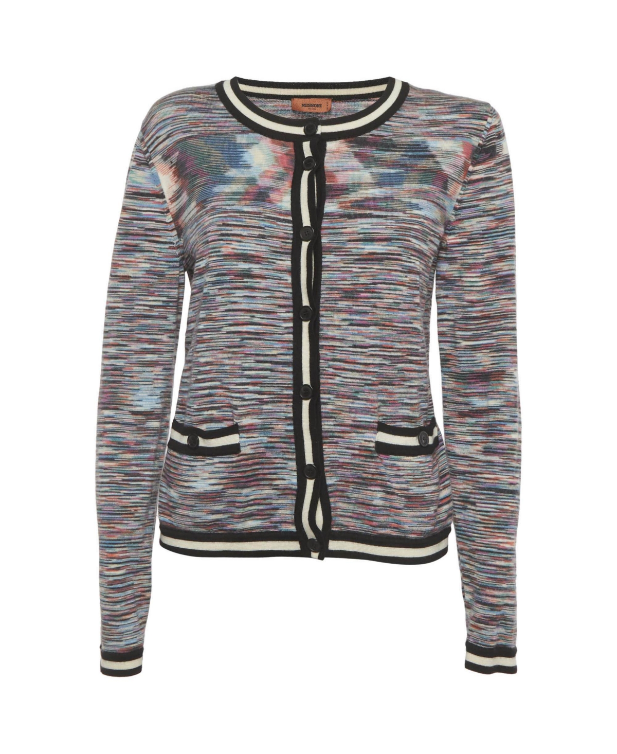 Click here for Pre-Owned Missoni Womens Striped Stretch Knit Card... prices