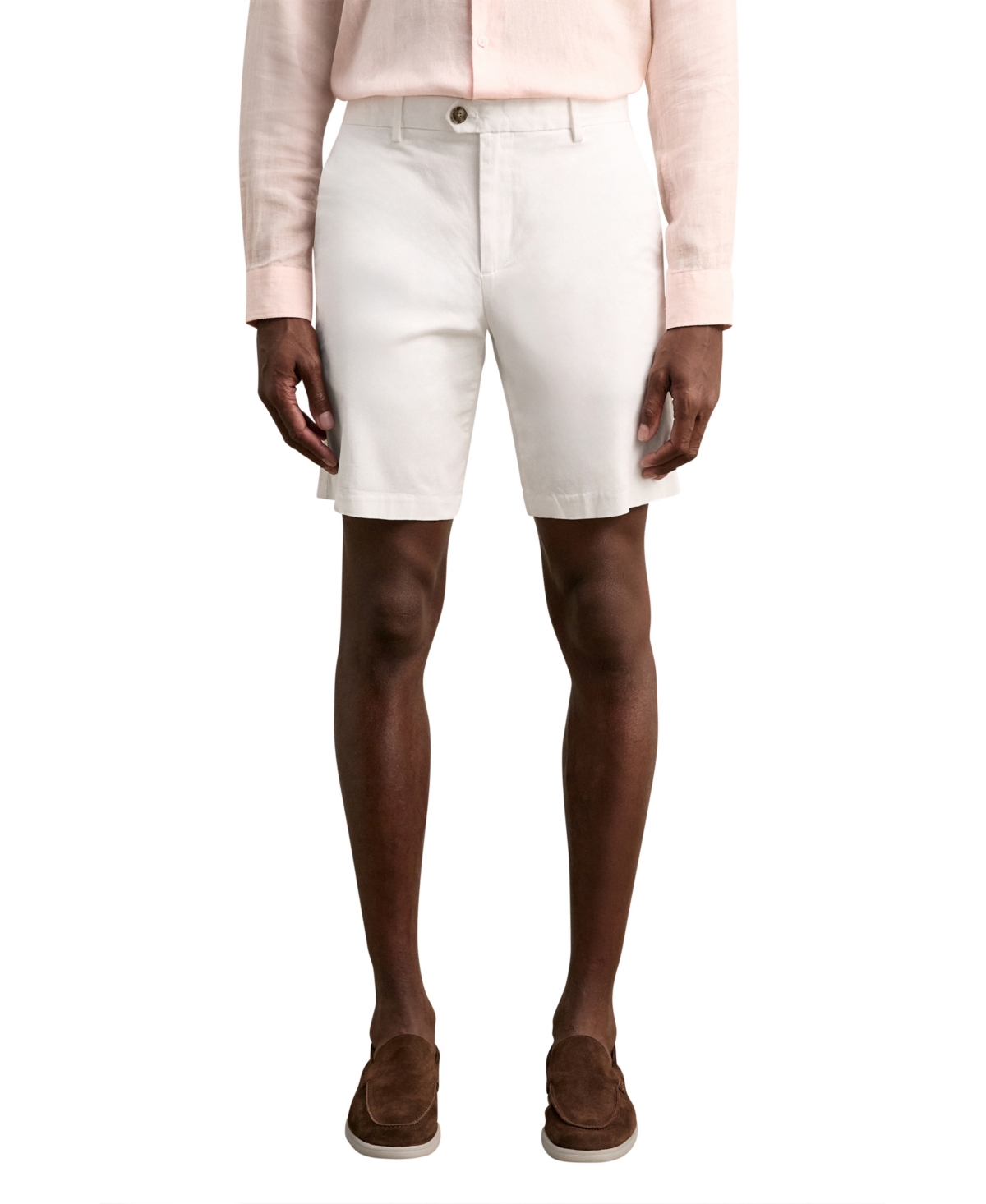 Click here for Reiss Mens Modern Fit Cotton Blend Chino Shorts -... prices
