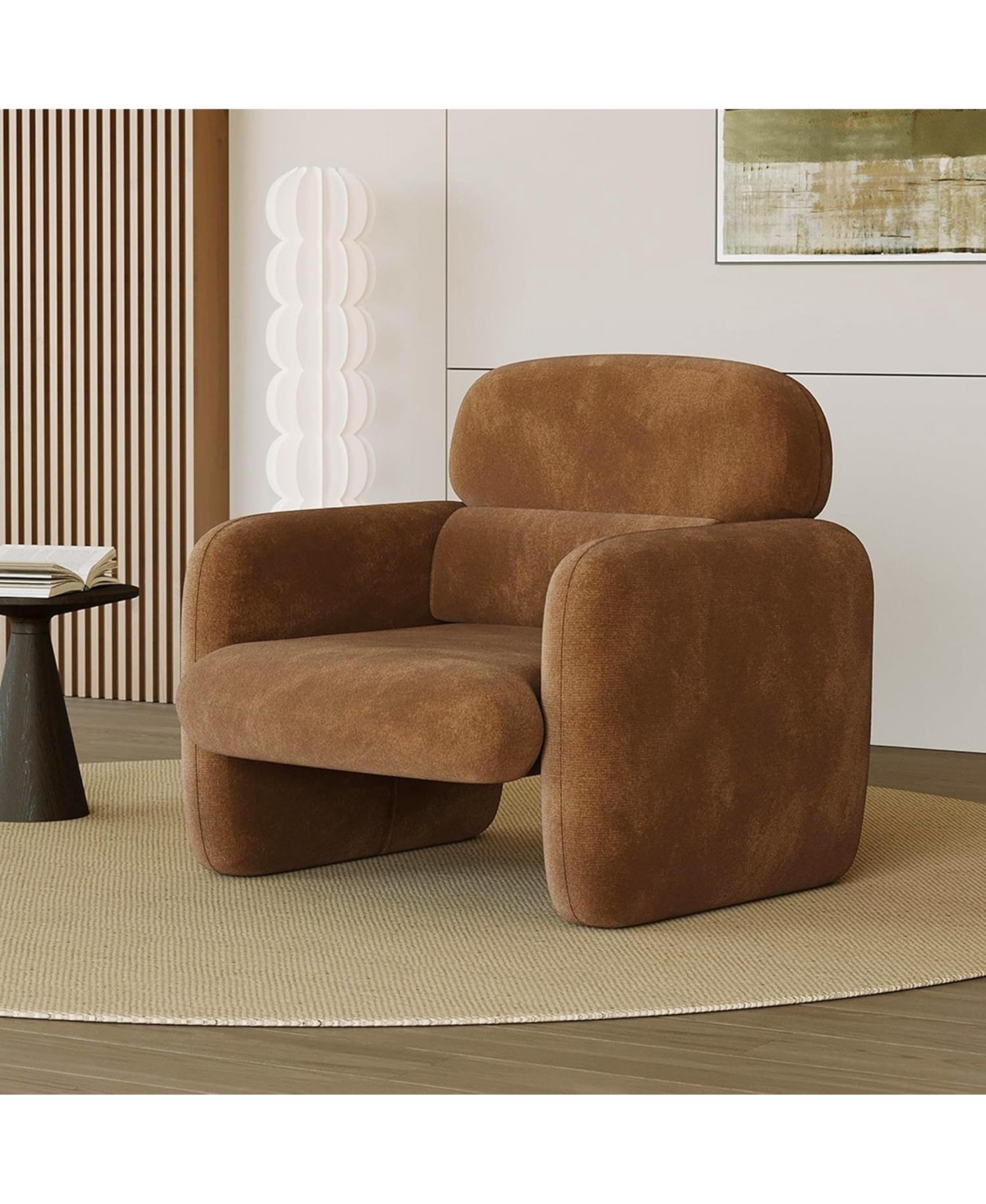 Click here for gaomon Modern Accent Chair  Wood Frame Sofa Chair... prices