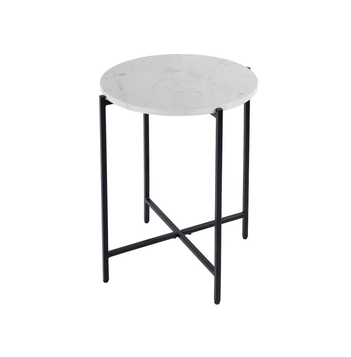 Click here for Butler Specialty Mirabell Round Marble and Iron Si... prices