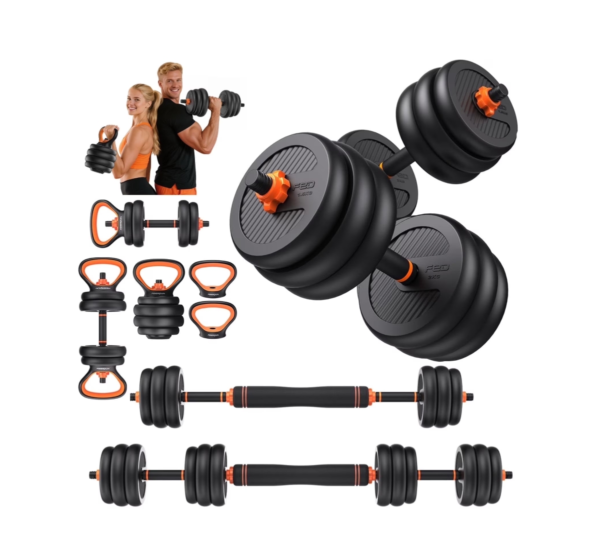 Click here for Fed Fitness Adjustable Dumbbells  Weight Set with... prices