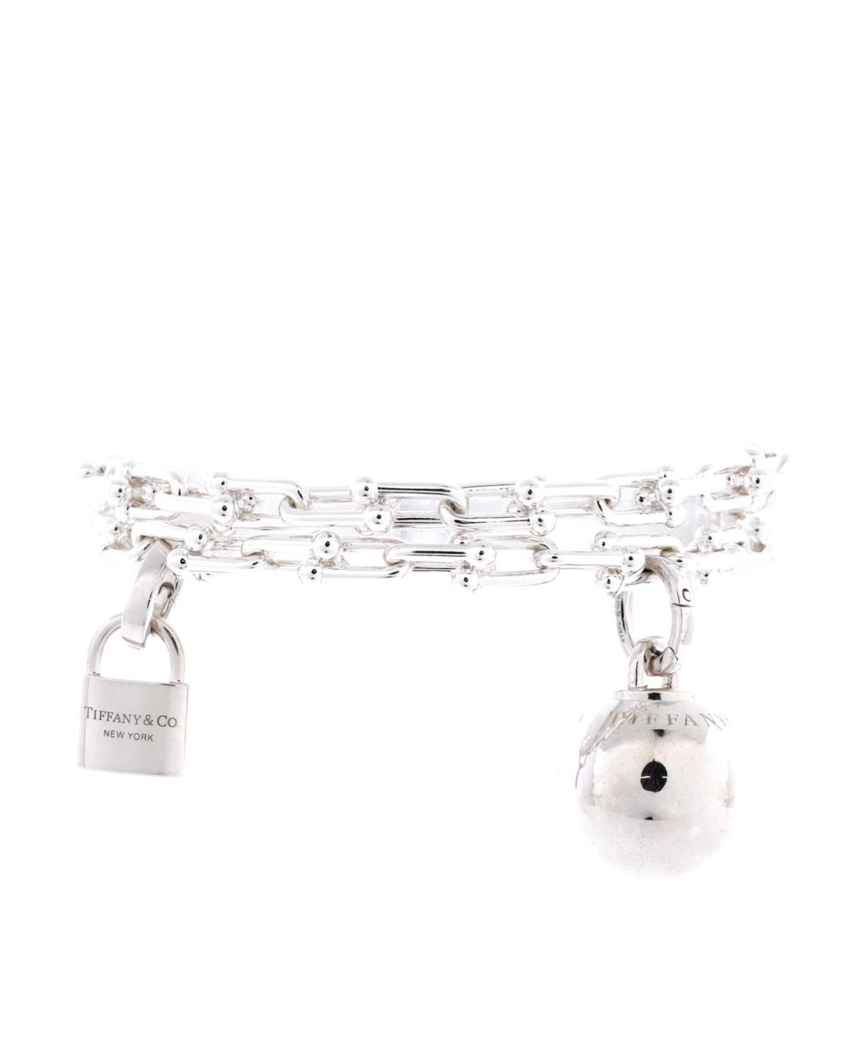 Click here for Pre-Owned Tiffany & Co HardWear Wrap Bracelet - St... prices