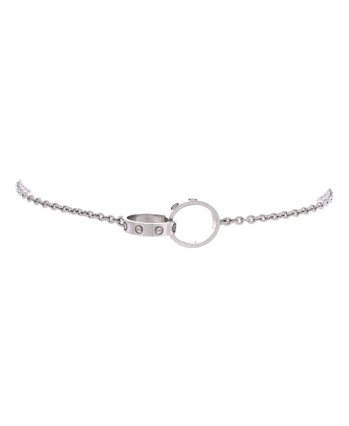 Click here for Pre-Owned Cartier Love Interlocking Bracelet - 18k... prices