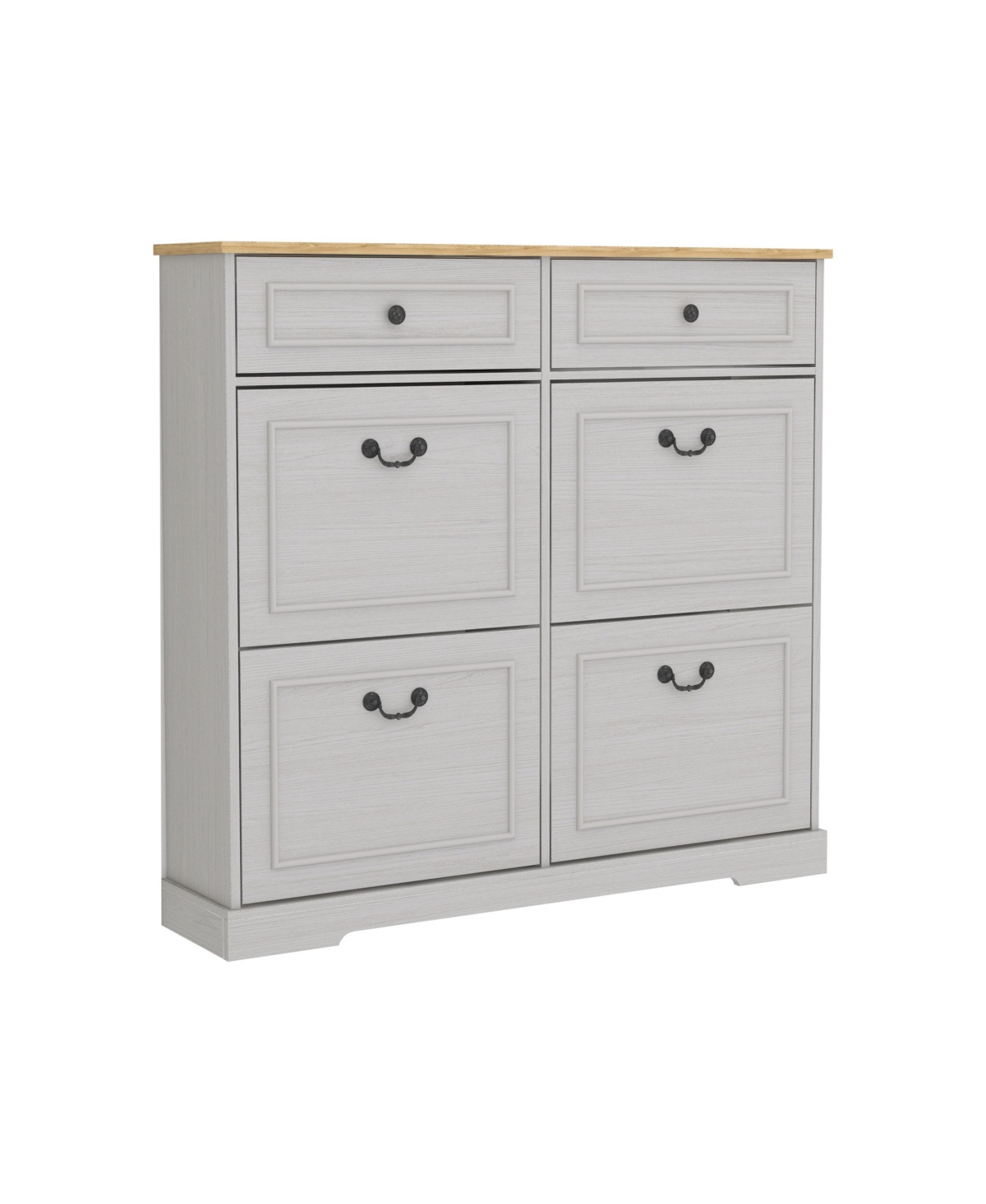 Click here for sumyeg Storage Cabinet with 2 Drawers Shoe 4 Flip-... prices