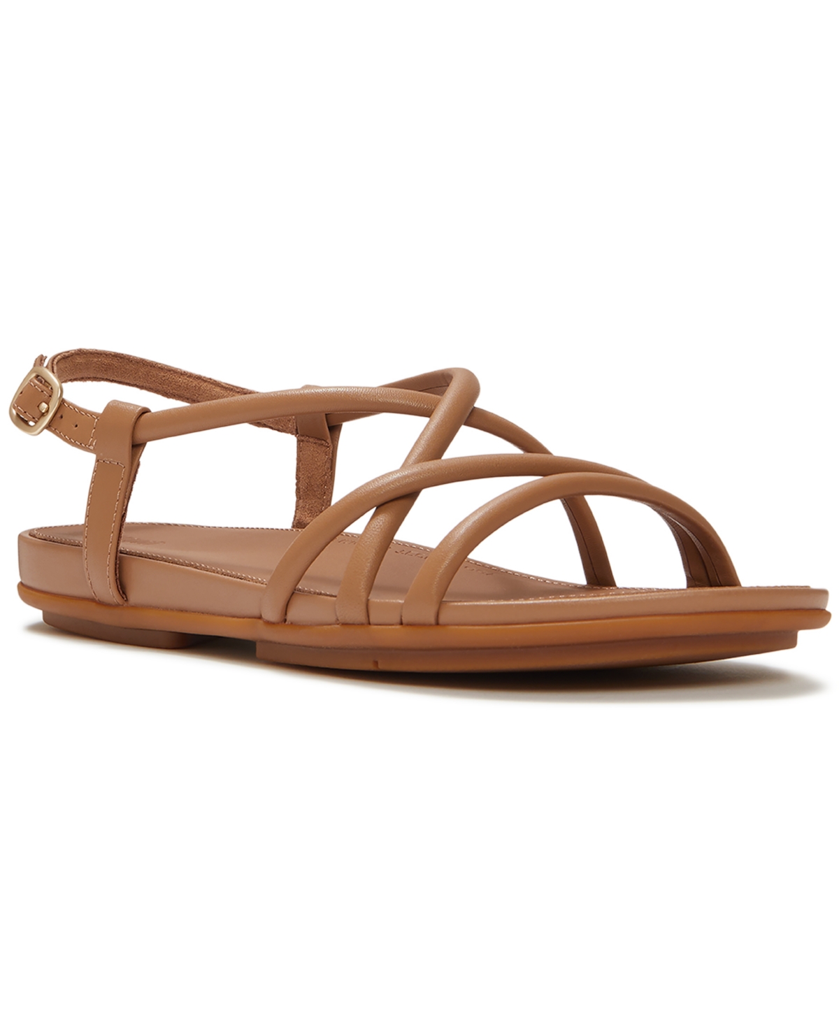Click here for FitFlop Womens Gracie Leather Strappy Back-Strap S... prices