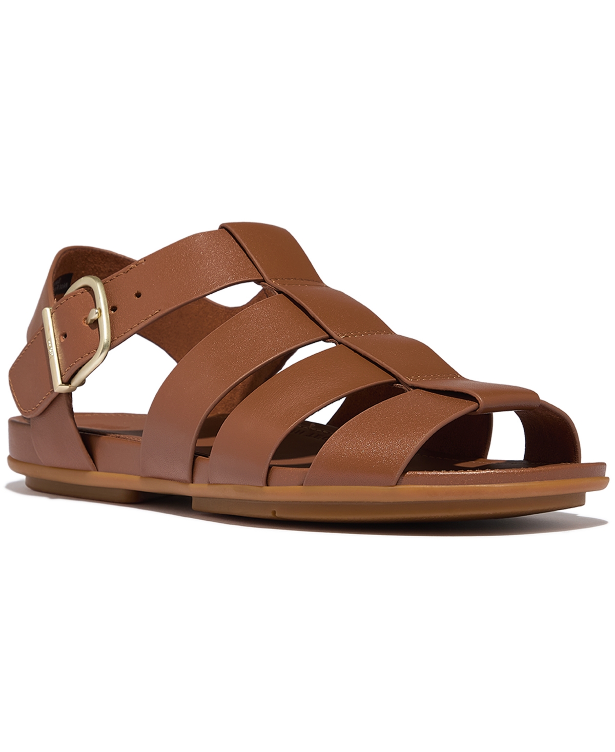 Click here for FitFlop Womens Gracie Leather Fisherman Sandals -... prices