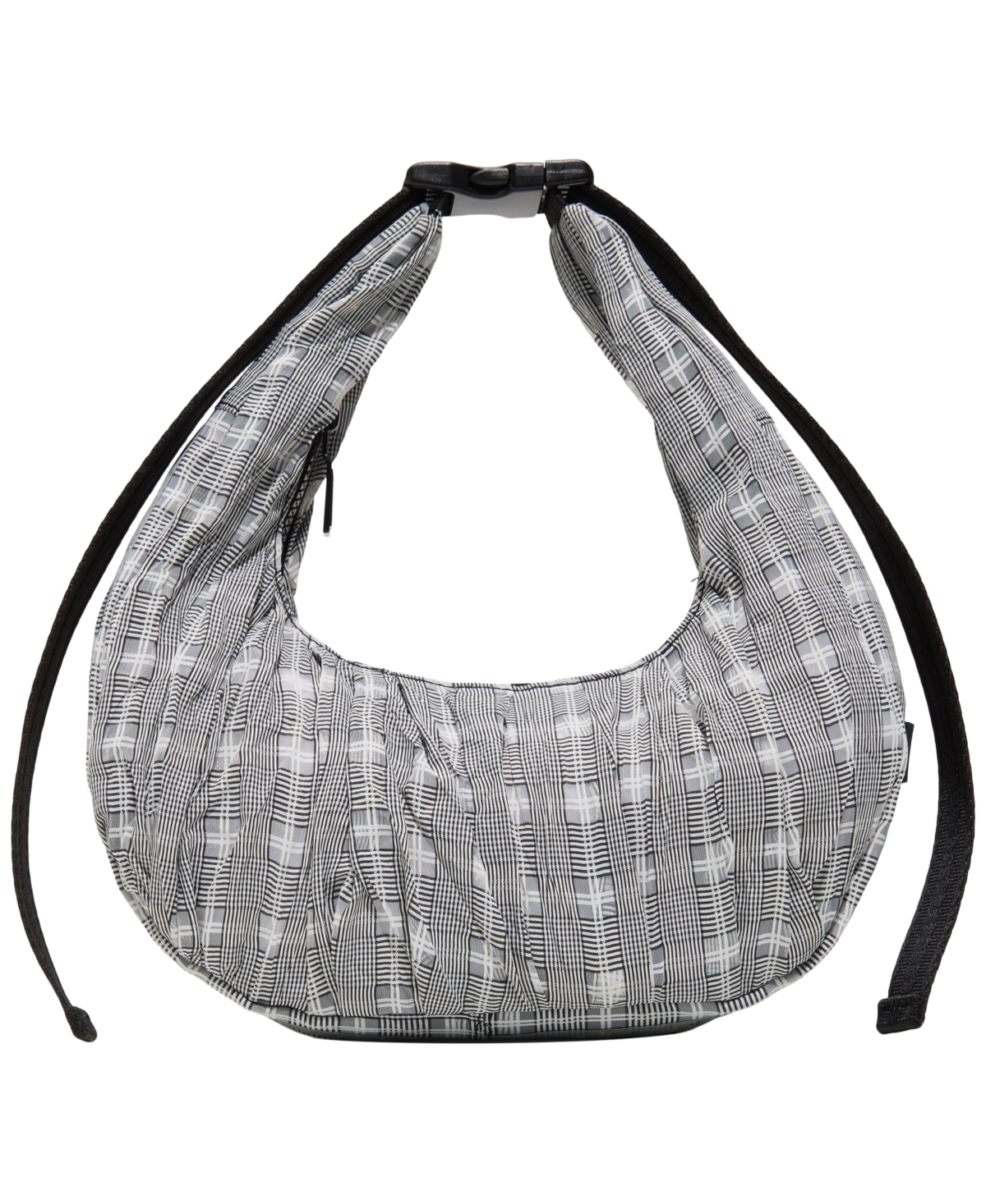 Click here for Hunter Mens Lune Ruched Crossbody Bag - Black/Gray prices