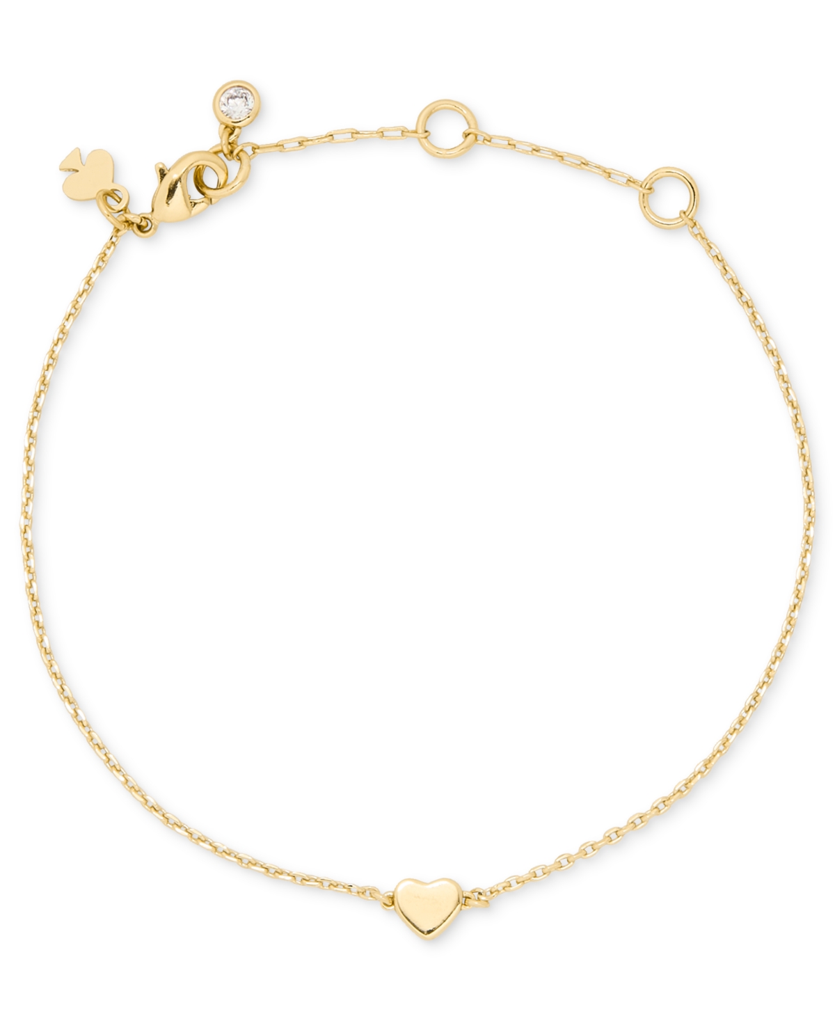 Click here for kate spade new york Gold-Tone Metal Mini Heart Bra... prices