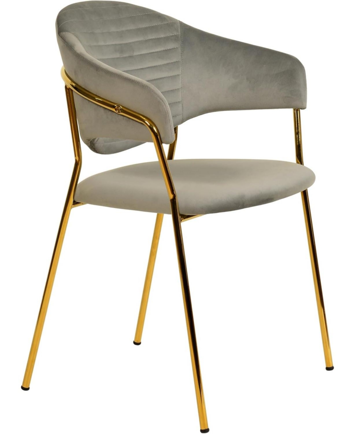 Click here for LeisureMod Bella Dining Chair With Arms Upholstere... prices