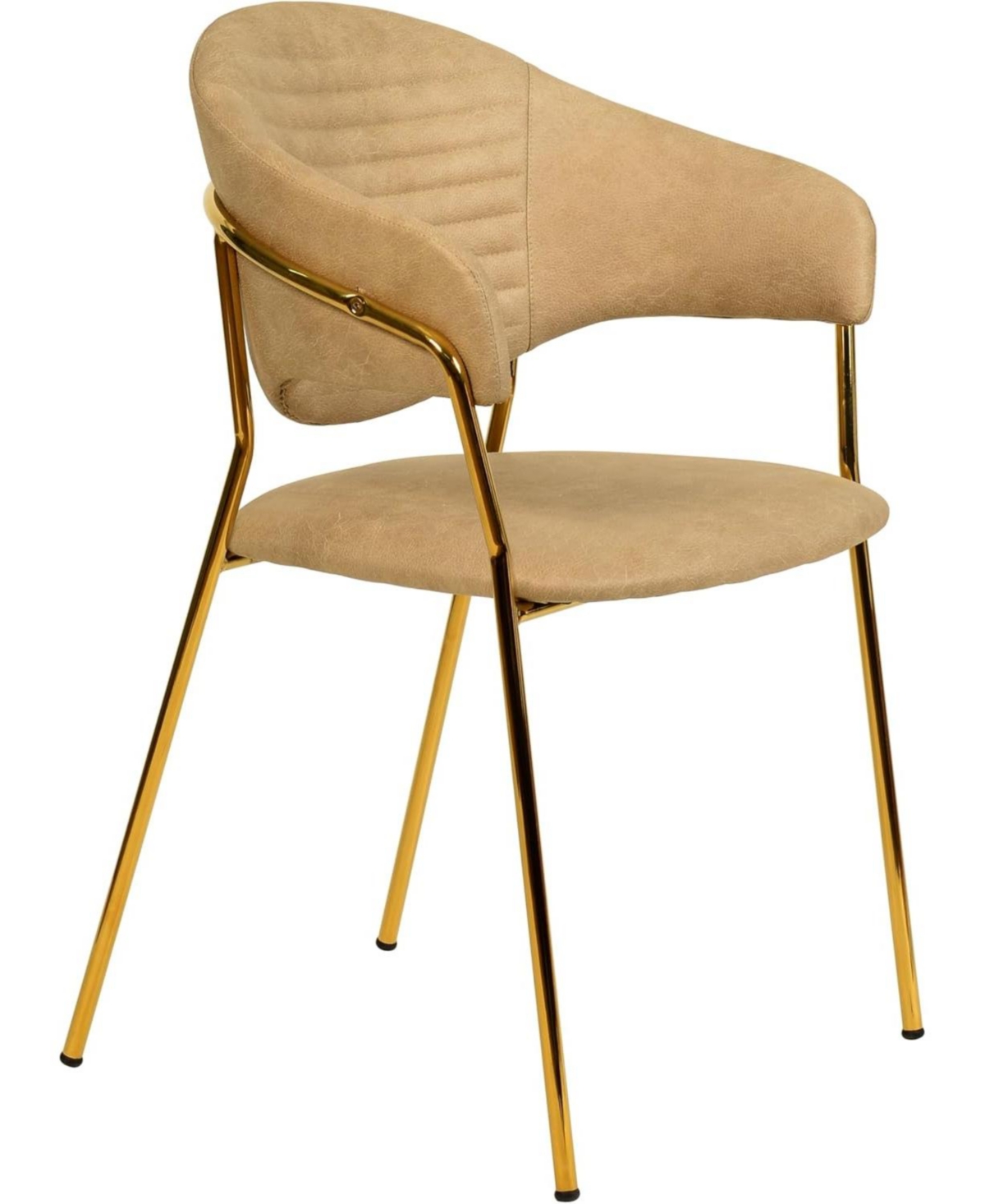 Click here for LeisureMod Bella Dining Chair With Arms Upholstere... prices