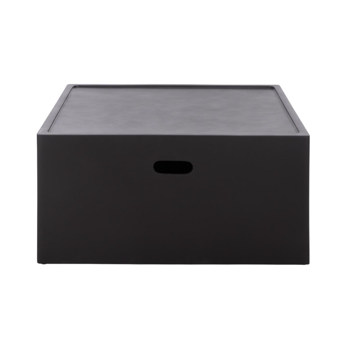 Click here for Safavieh Georgia Square Outdoor Coffee Table - Bla... prices