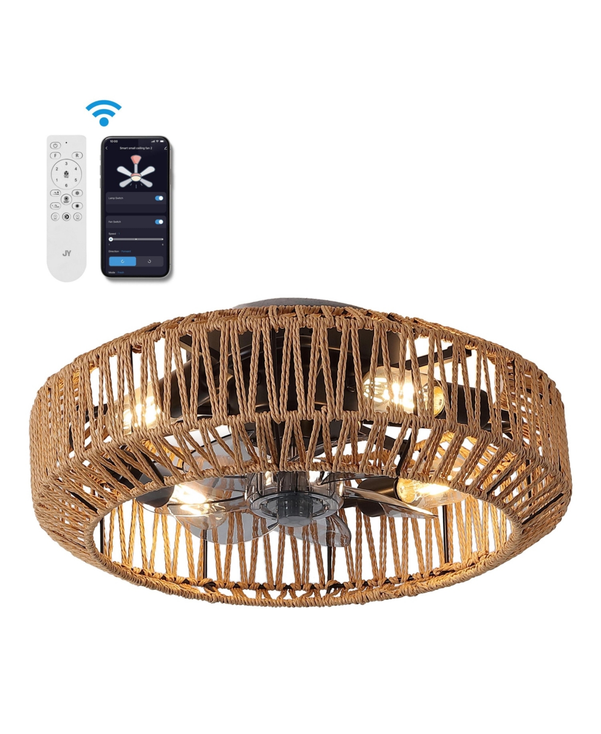 Click here for Jonathan Y Rowan 19.5 4-Light Modern Bohemian 6-Sp... prices