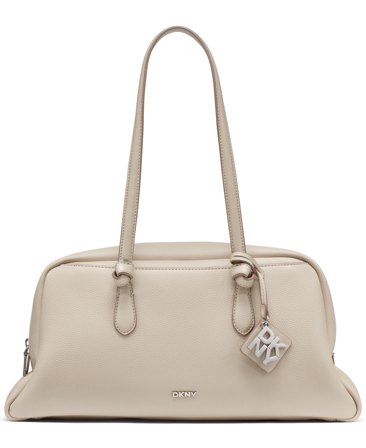 Click here for Dkny Eliza Large Bowling Zip-Top Shoulder Handbag... prices