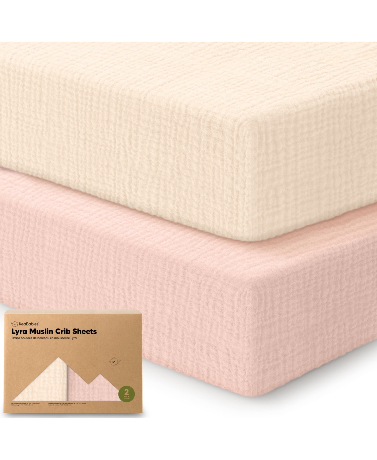 Click here for KeaBabies Lyra Muslin Crib Sheets for Boys  Girls... prices