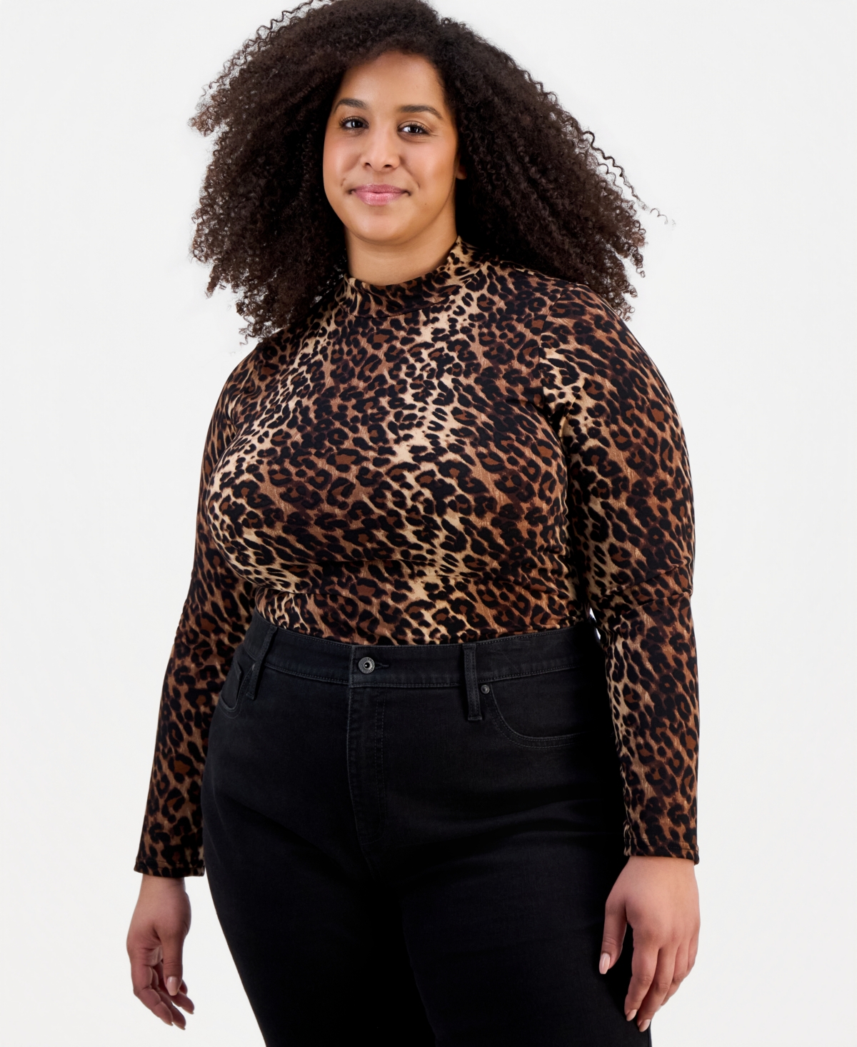 Click here for Full Circle Trends Trendy Plus Size Printed Ruched... prices