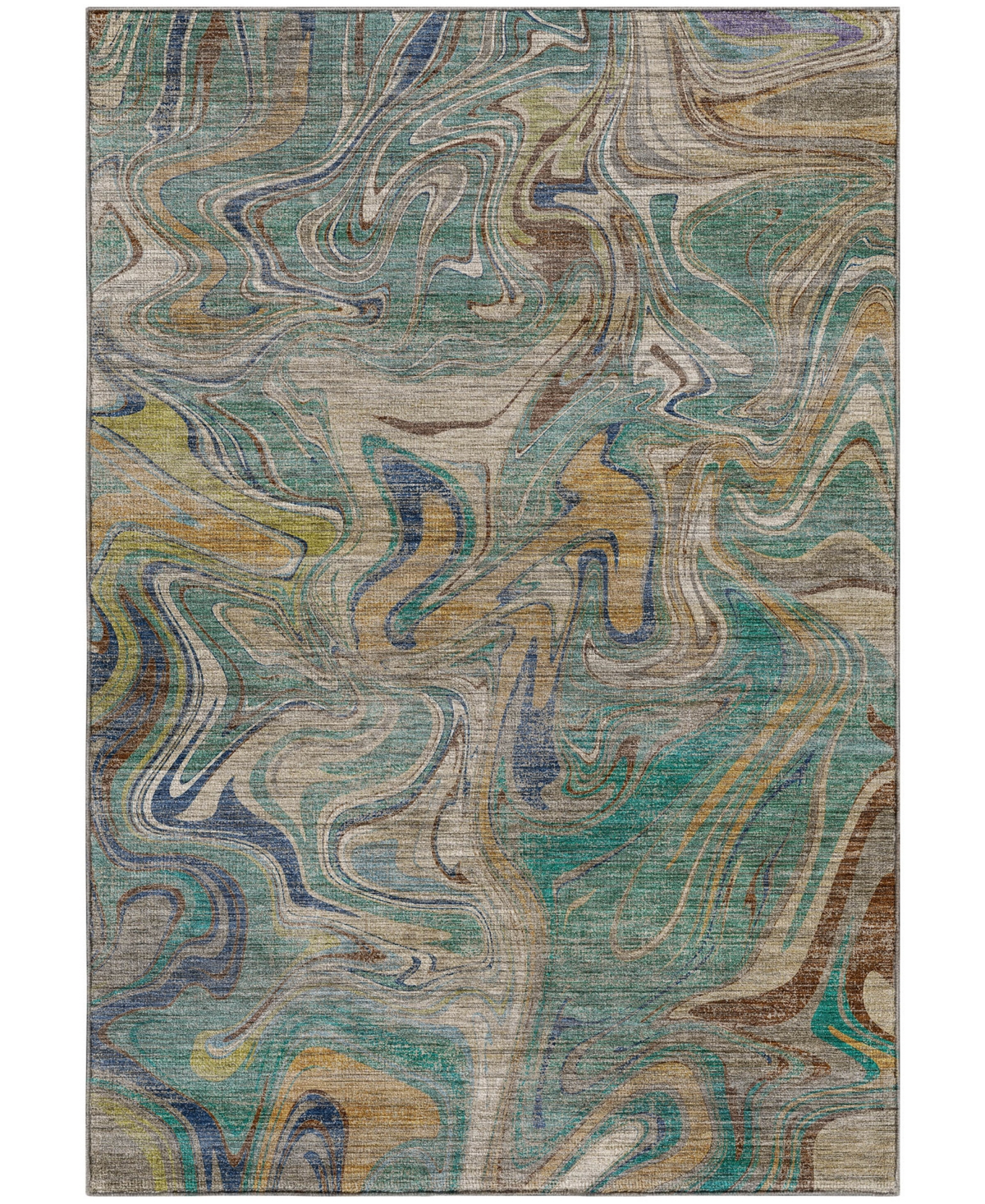 Click here for Dalyn Nexus NX6 5x76 Area Rug - Teal prices