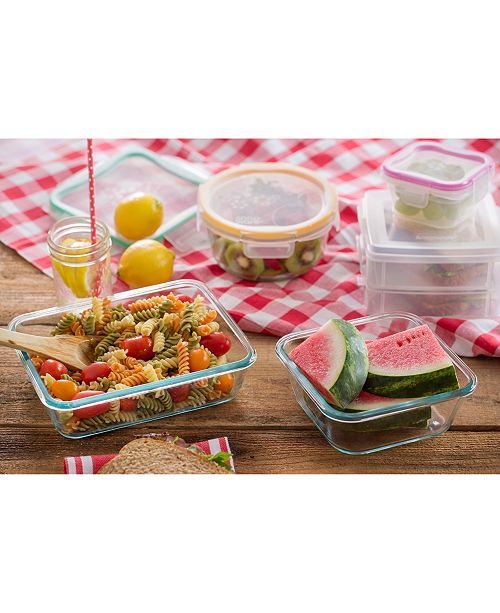 Snapware 10-Pc. Glass Meal Prep Set - Kitchen Gadgets - Kitchen - Macy's