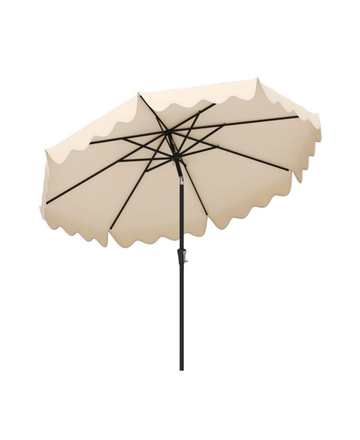 Click here for Clihome Patio Umbrella with Crank Handle and Push... prices