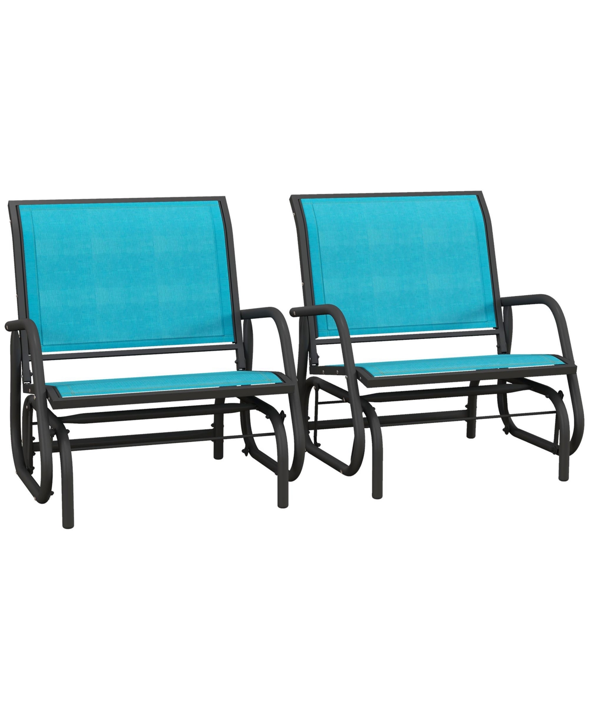 Click here for Flynama Outsunny Porch Glider Set of 2 Metal Frame... prices