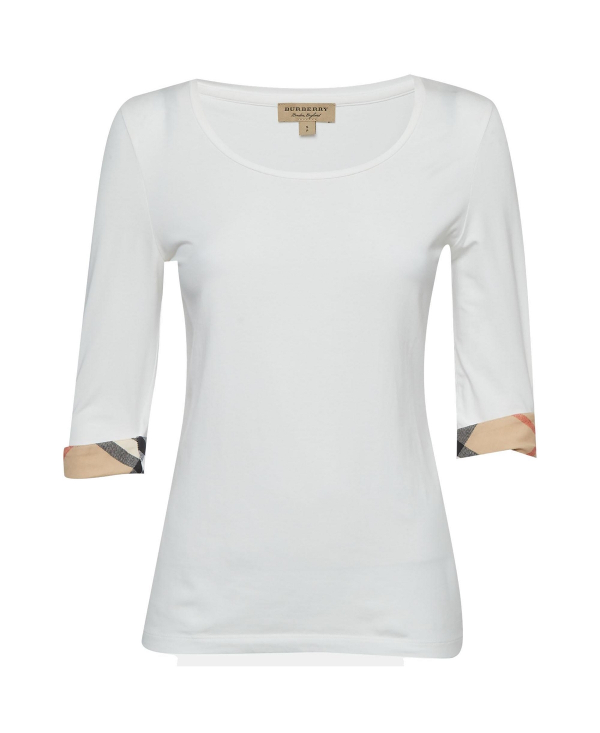 Click here for Pre-Owned Burberry Womens Nova Check Jersey Scoop... prices