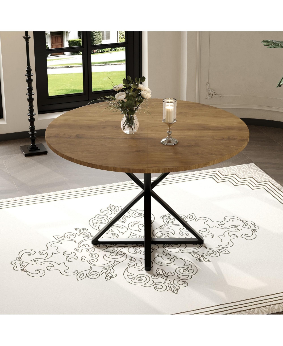 Click here for gaomon Round Dining Table for 4  47 Dining Table... prices