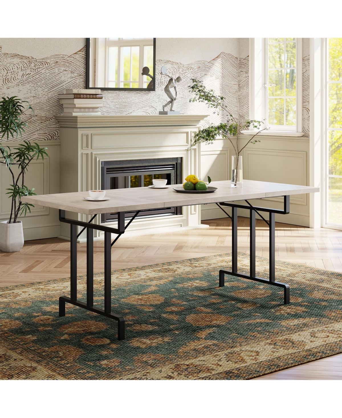 Click here for gaomon Dining Table for 6-8 People - 71 Inch Recta... prices