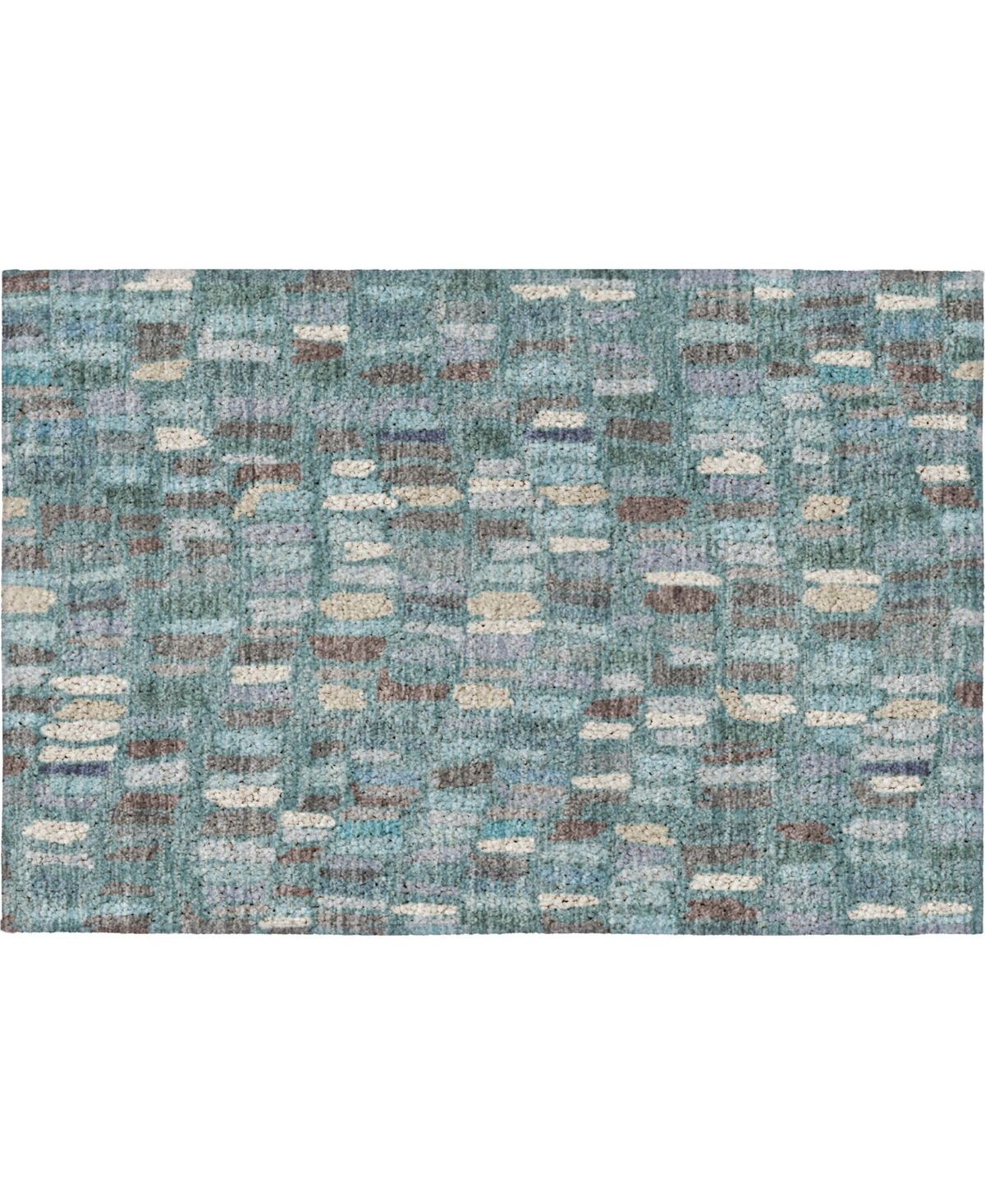 Click here for Dalyn Kenner KN5 18x26 Area Rug - Teal prices