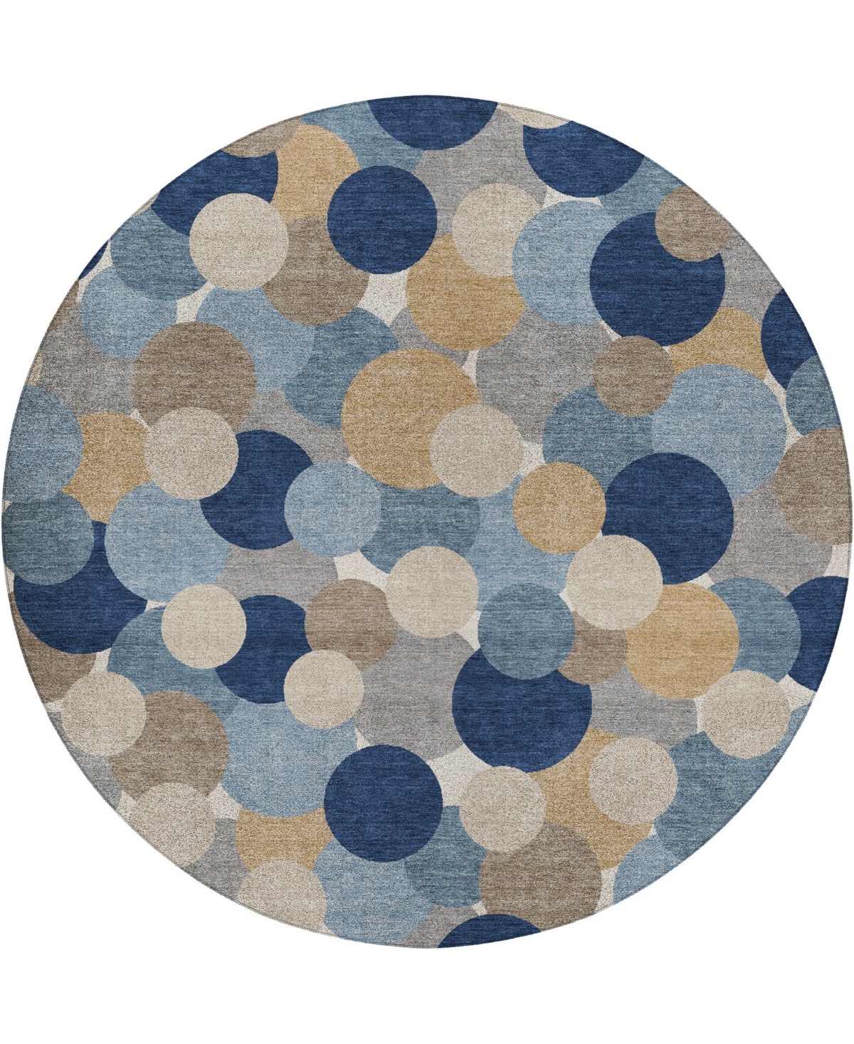 Click here for Dalyn Kenner KN9 8x8 Round Area Rug - Blue prices