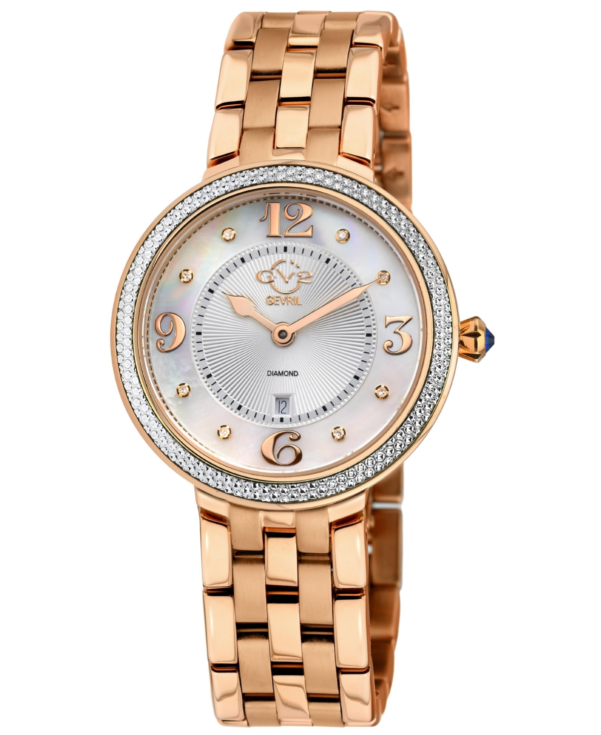 Click here for GV2 by Gevril Womens Verona Swiss Quartz Diamond I... prices
