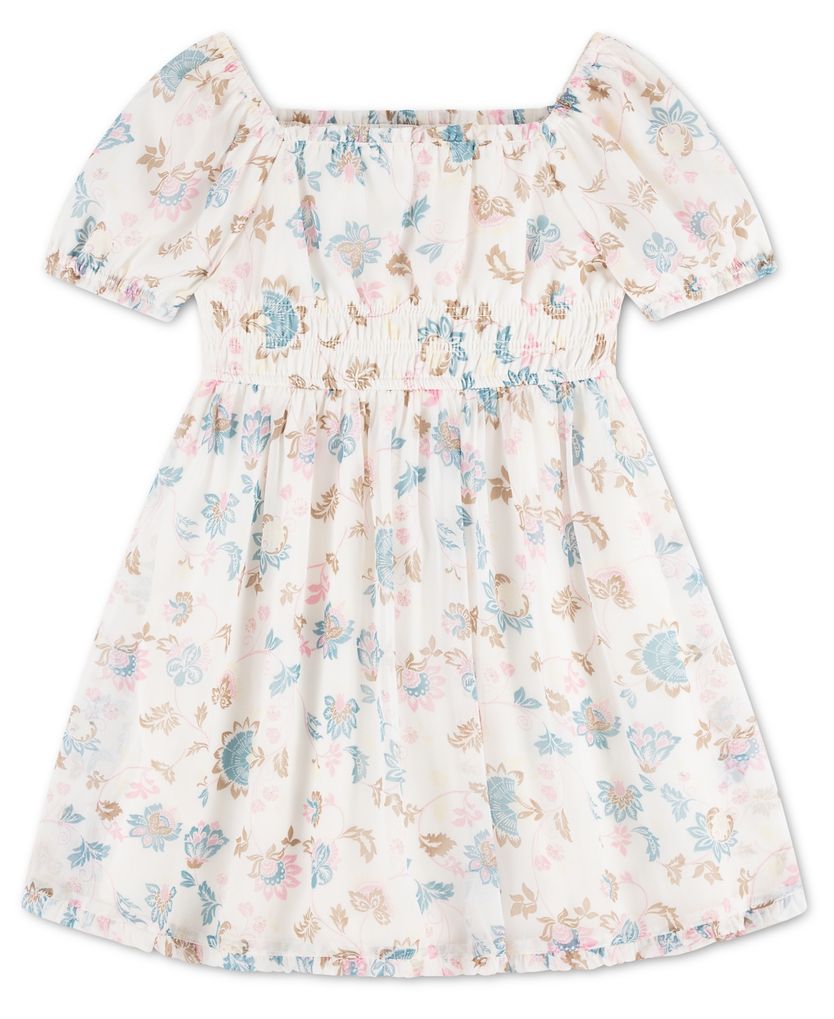 Click here for abercrombie kids Girls 7-16 Puff Sleeve Dress - Na... prices