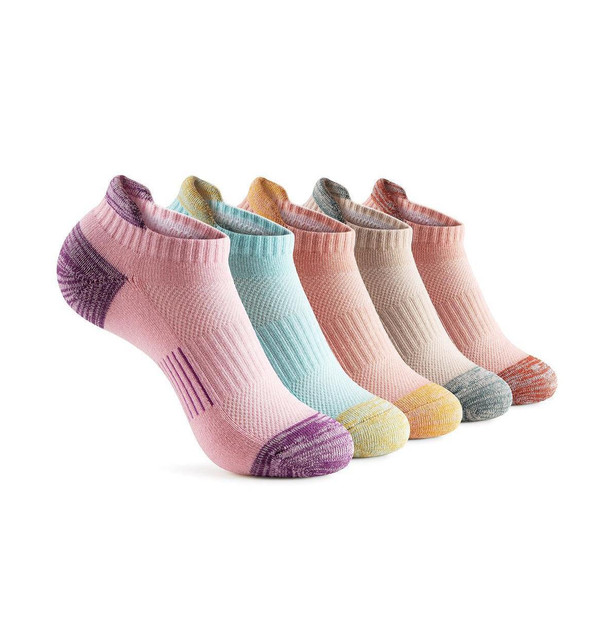 Click here for Gallery Seven Womens Ankle Socks 5-Pairs Cushioned... prices