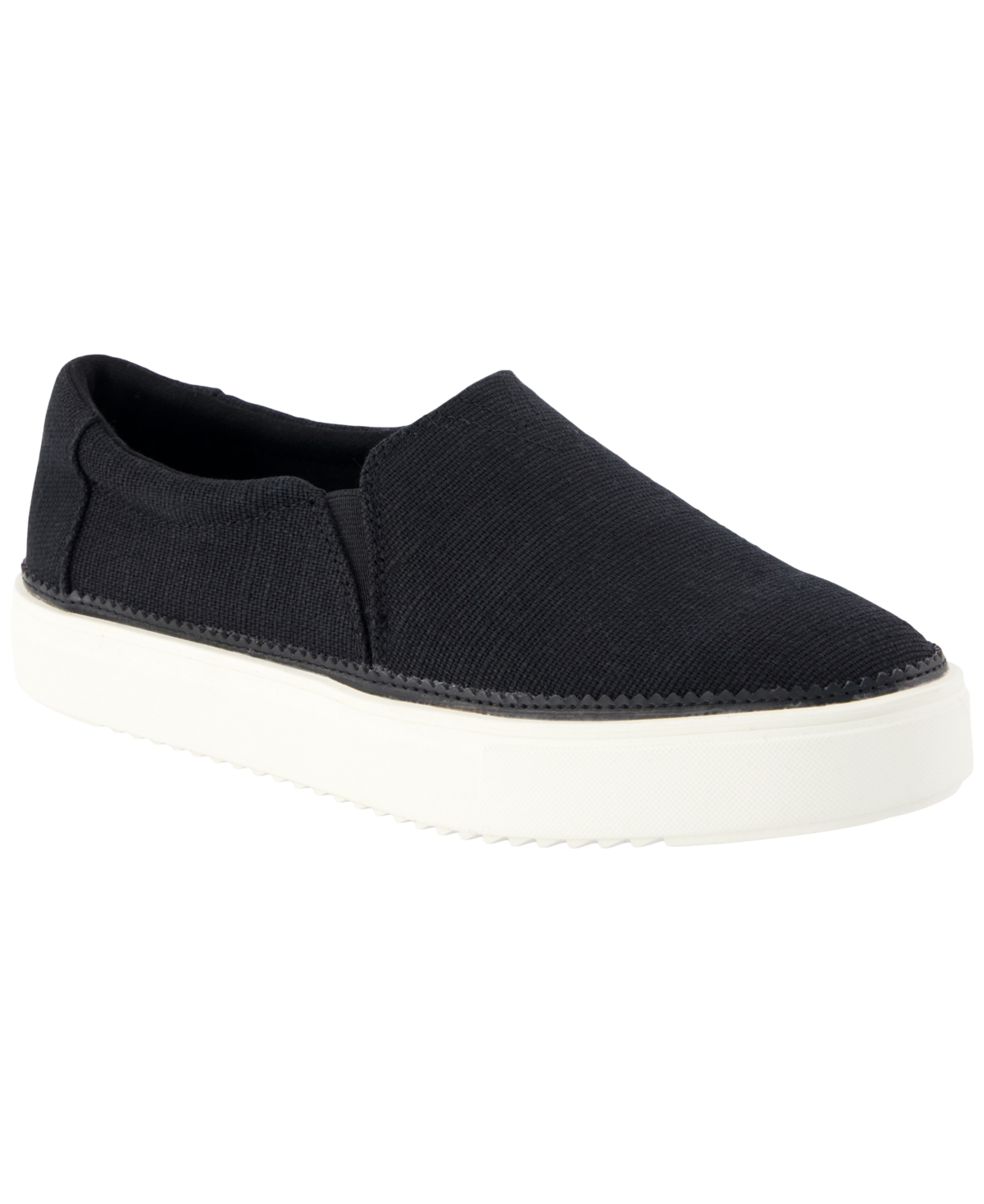Click here for Toms Womens Emily Slip-On Sneakers - Black Heritag... prices
