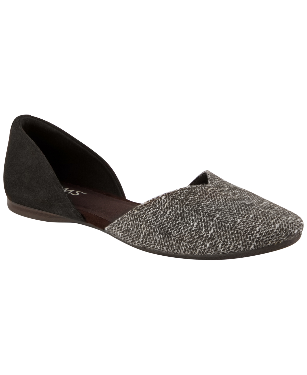 Click here for Toms Womens Gemma DOrsay Slip-On Flats - Chocolate... prices