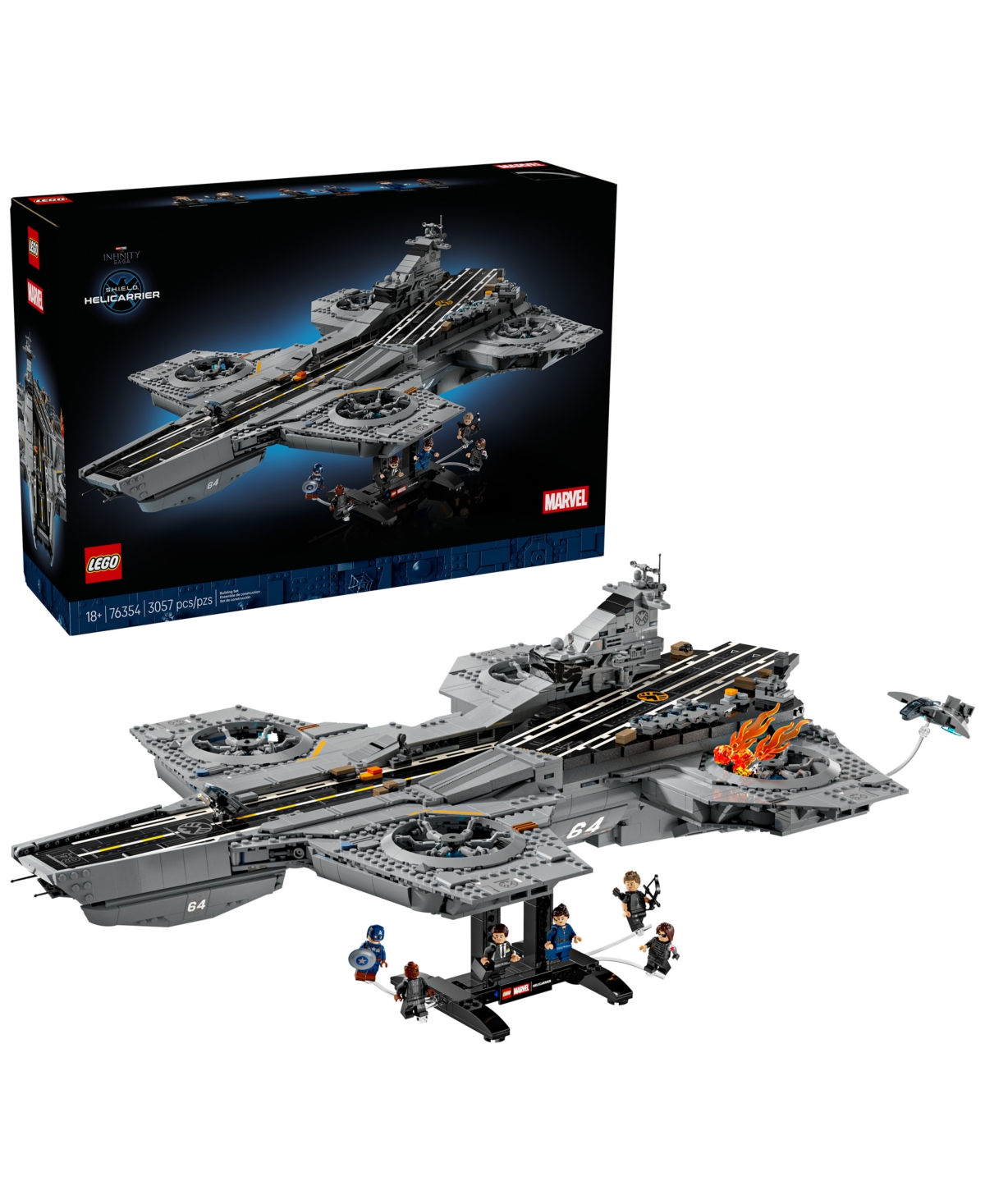 Click here for Lego Marvel S.h.i.e.l.d. Helicarrier Building Set... prices