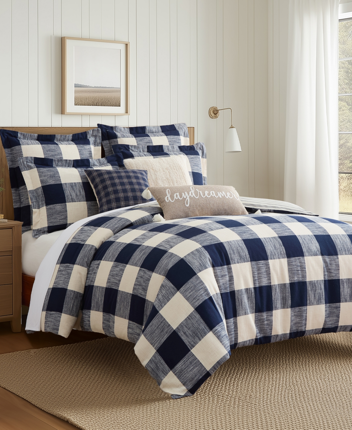 Click here for Levtex Home Highland Plaid Woven 3-Piece Duvet Cov... prices