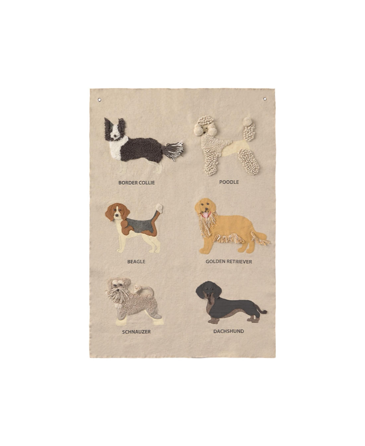 Click here for Lorena Canals Wall Hanger Dogs - Multi-color prices
