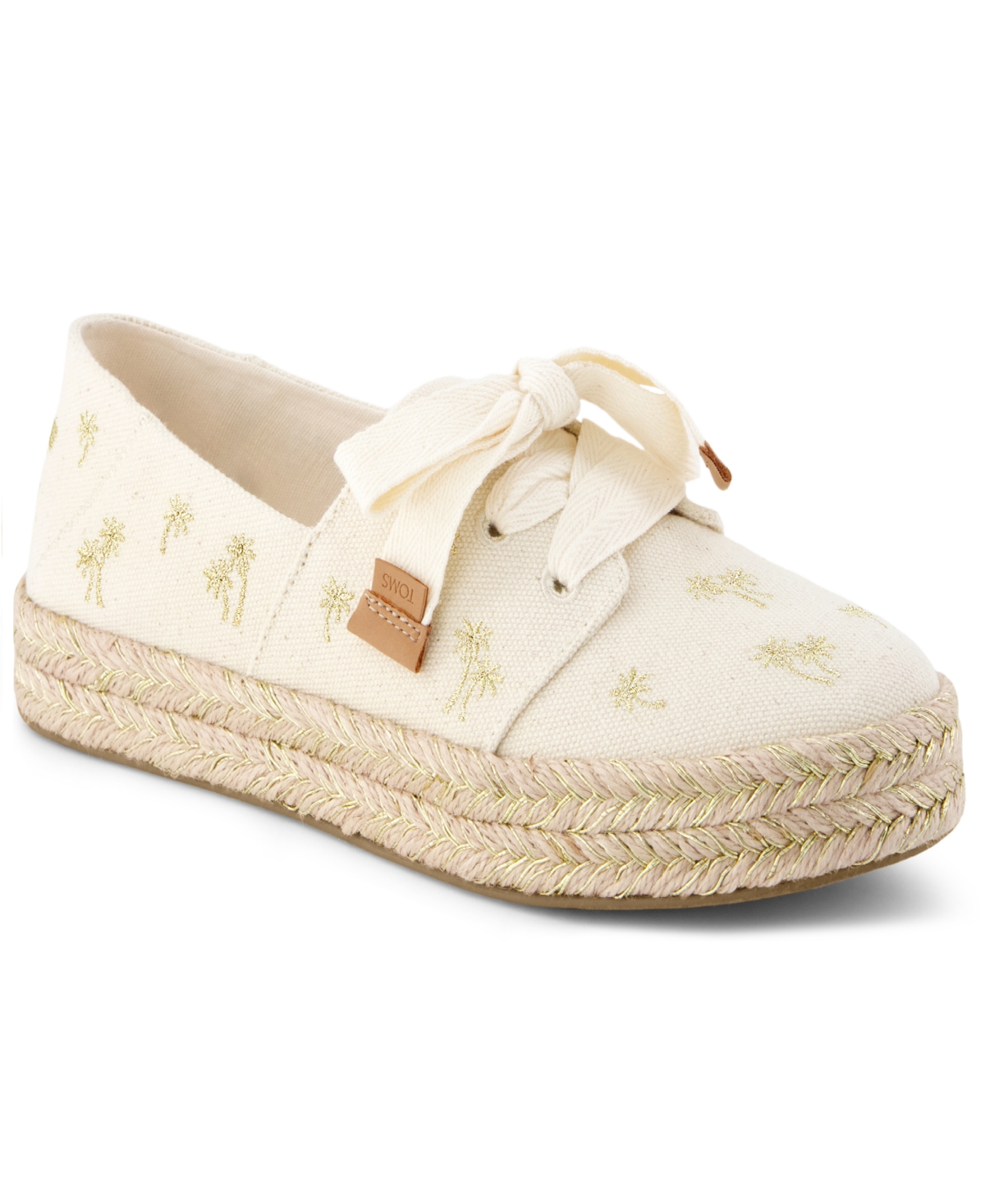 Click here for Toms Womens Carolina Lace-Up Espadrille Sneakers -... prices