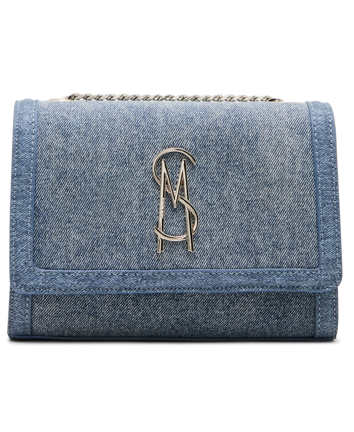 Click here for Steve Madden Larisad Denim Mini Crossbody Handbag... prices