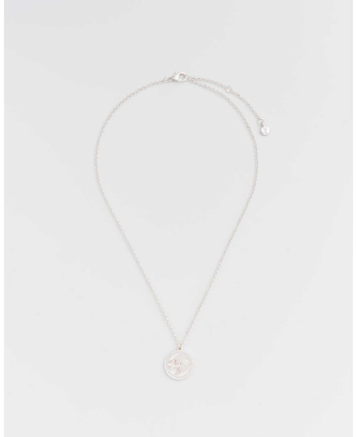 Click here for Fable England Silver Dove Spirit Guide Necklace -... prices