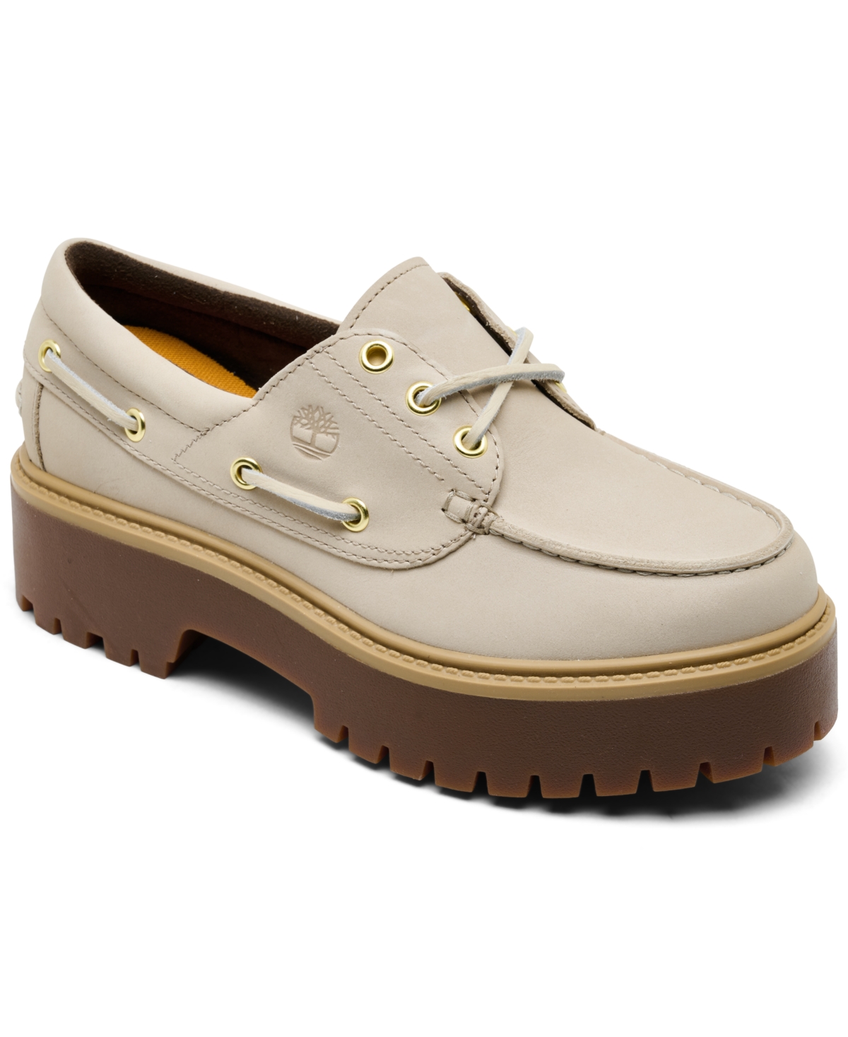 Click here for Timberland Womens Stone Street Platform Boat Shoes... prices