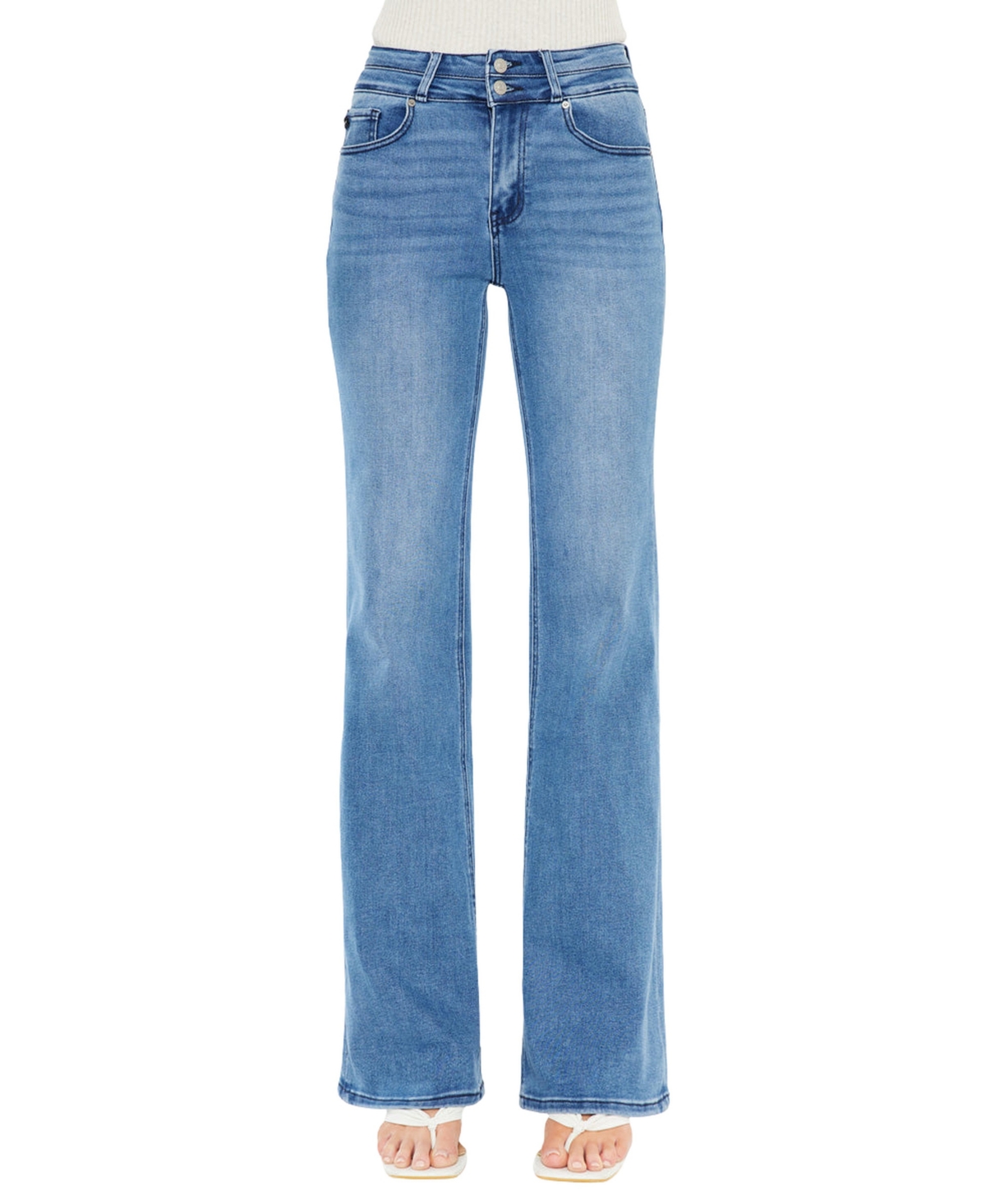 Click here for KanCan Essential Womens Onyx Ultra High Rise Wide... prices