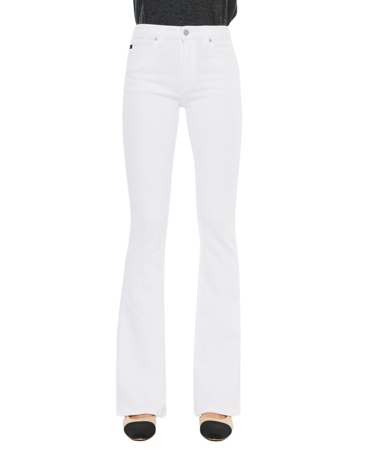 Click here for KanCan Womens Paulina High Rise Bootcut Jeans - Wh... prices