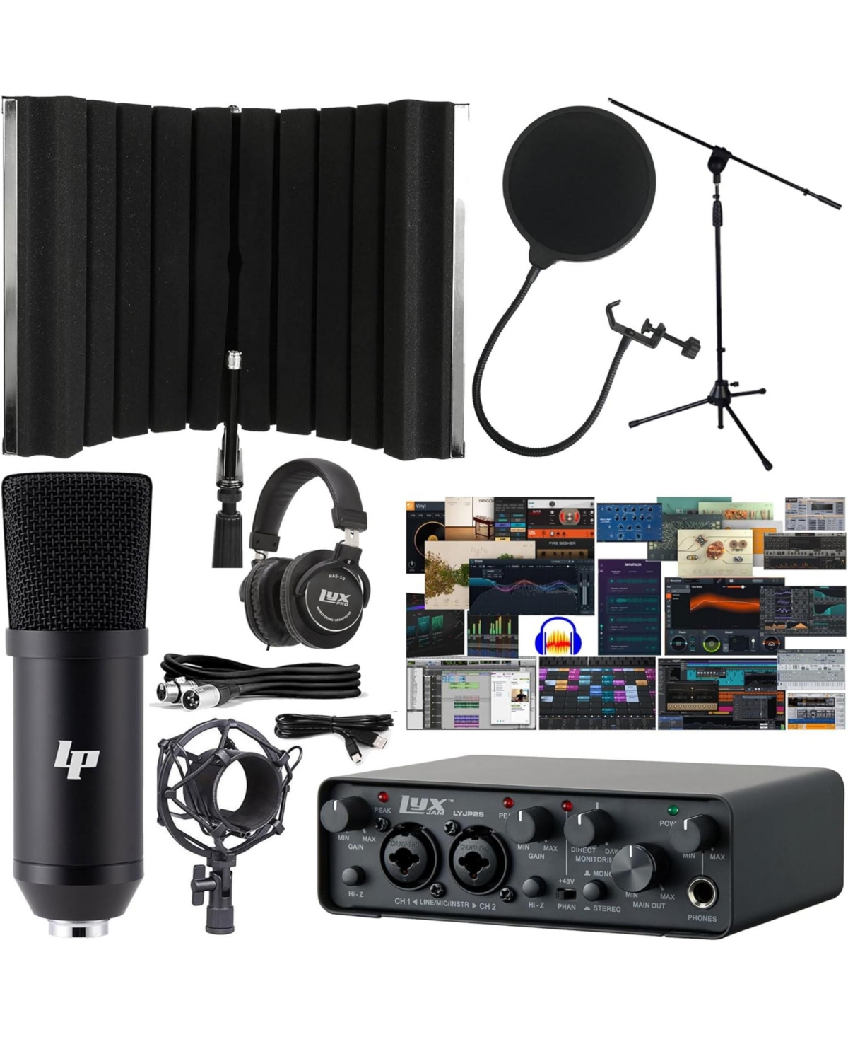 Click here for LyxJam 2x2 Usb Audio Interface with Asio Driver  C... prices