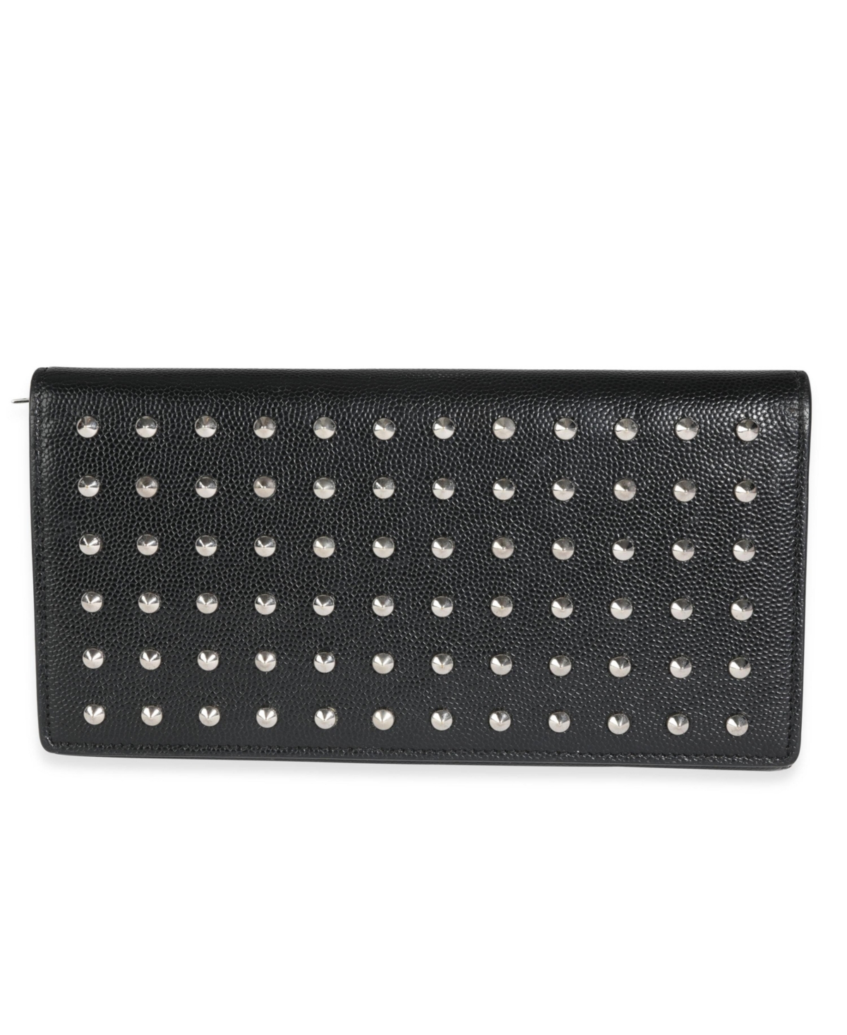 Click here for Pre-Owned Saint Laurent Black Grain De Poudre Leat... prices