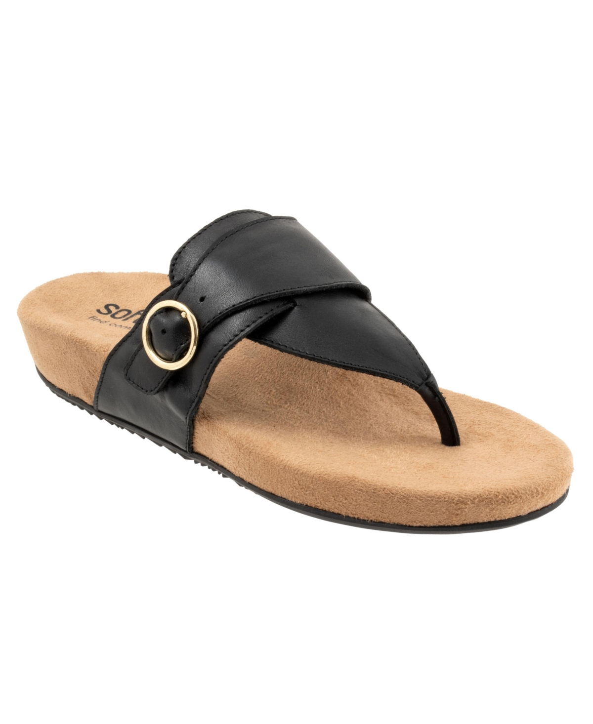 Click here for Softwalk Womens Belize 2.0 Sandal - Black prices