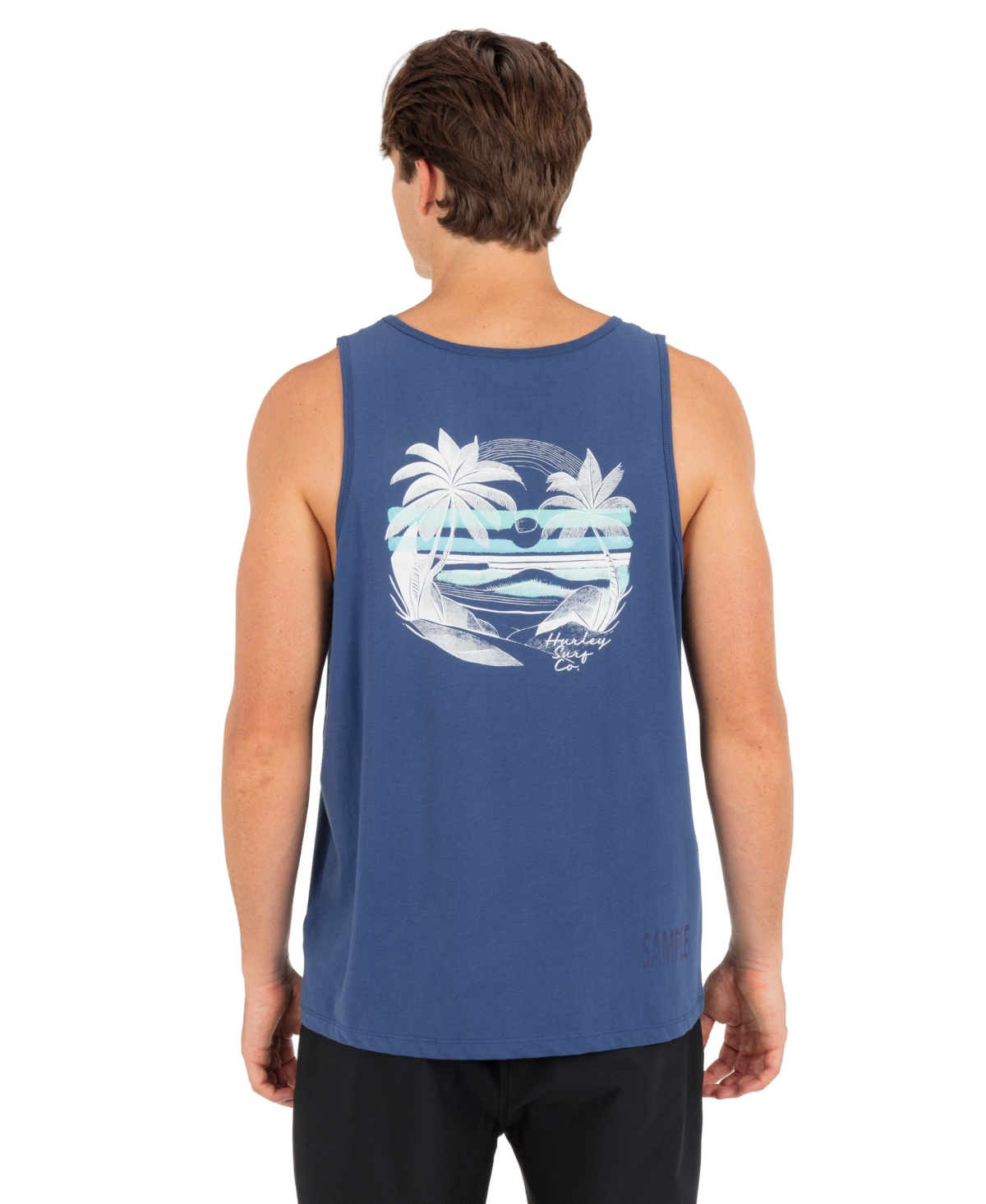 Click here for Hurley Mens Island Time Tank Top - Abyss prices
