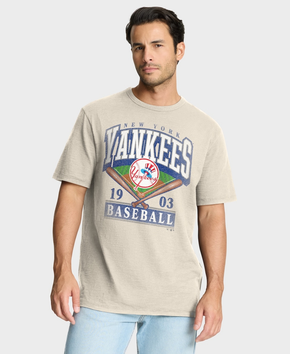 Click here for Fanatics Mens Tan New York Yankees Stadium Slub T-... prices
