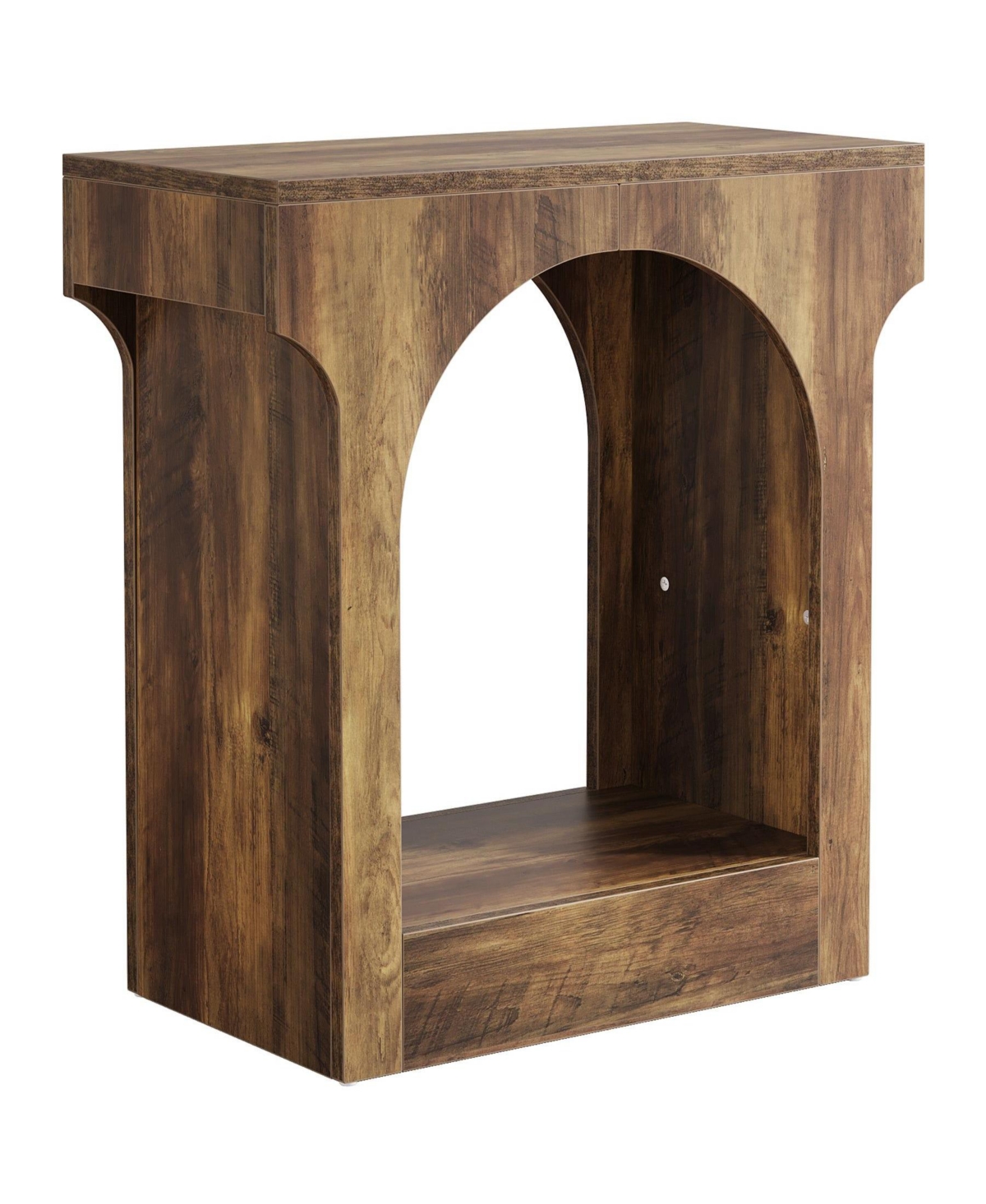 Click here for Slickblue 2-Tier Narrow Side Table with Convenient... prices