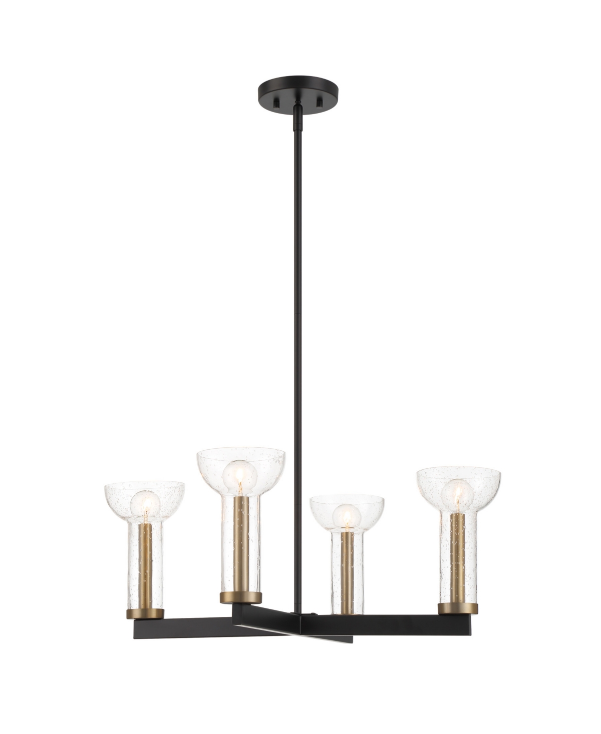 Click here for Designers Fountain Nova 25 Metal 4-Light Chandelie... prices